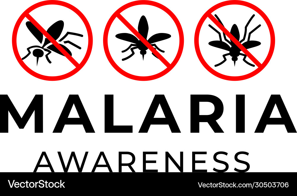 World malaria day design suitable for brochure Vector Image