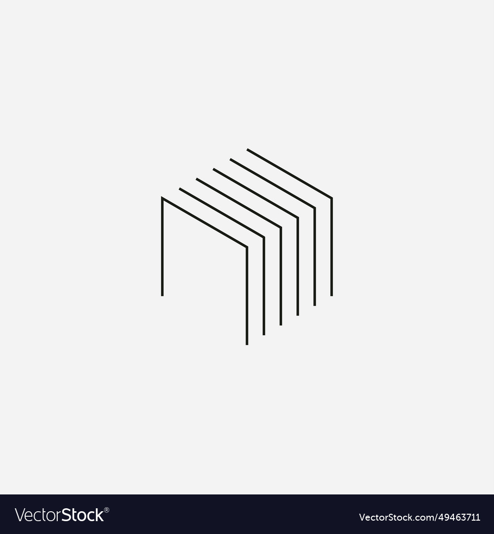 Creative layers logo Royalty Free Vector Image