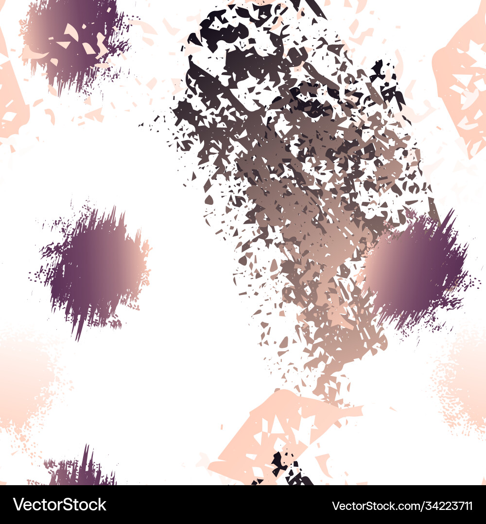 Hand drawn grunge surface chalk coal and paint Vector Image