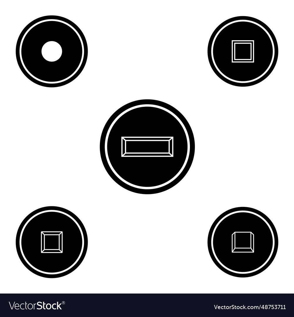 Keyboard Button Icon Royalty Free Vector Image