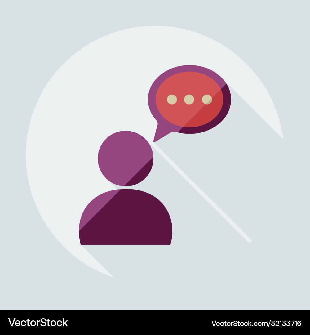 Flat modern design with shadow icons business icon
