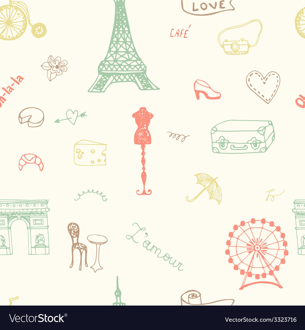 Paris Royalty Free Vector Image - VectorStock
