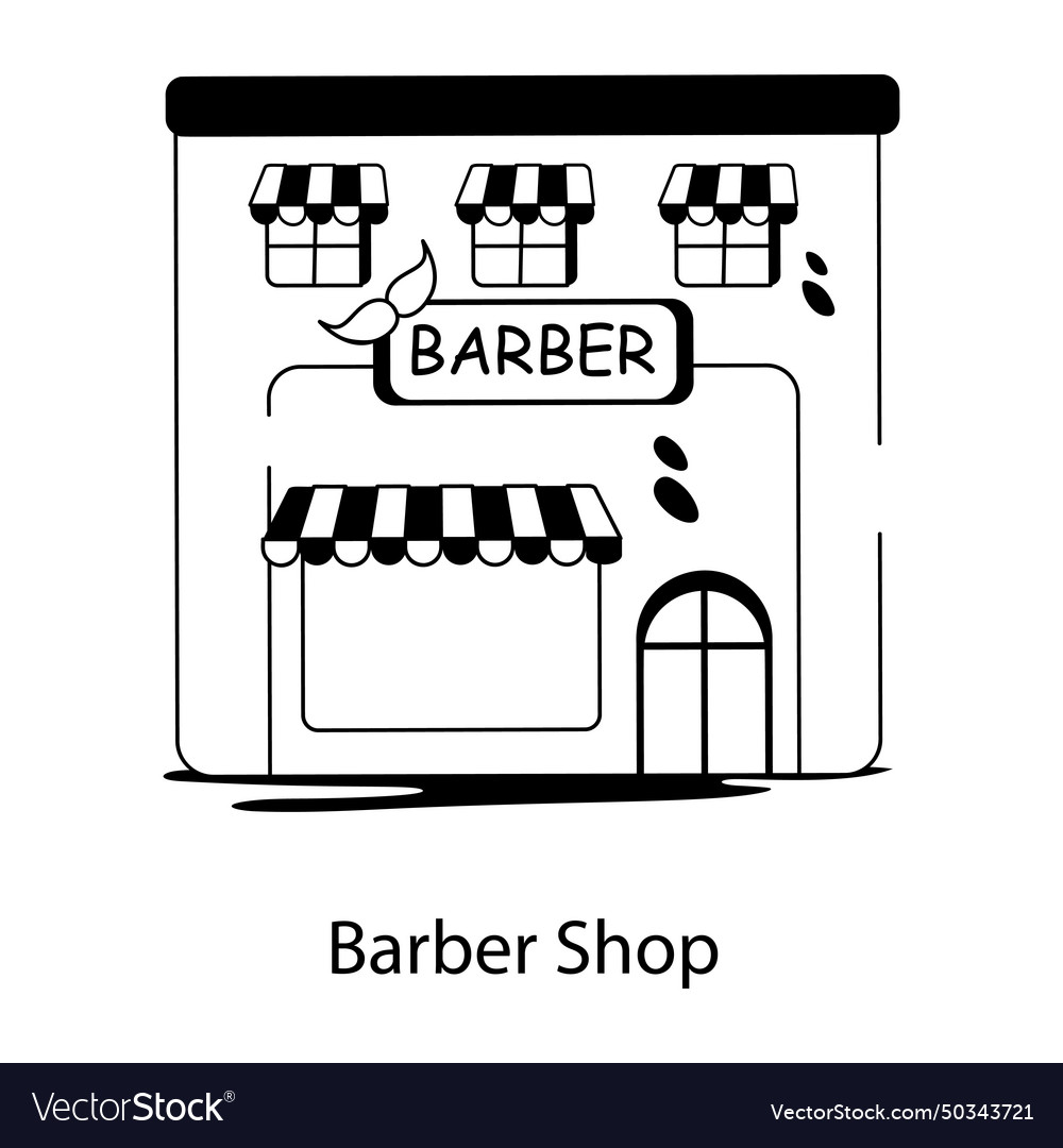 Barber shop Royalty Free Vector Image - VectorStock