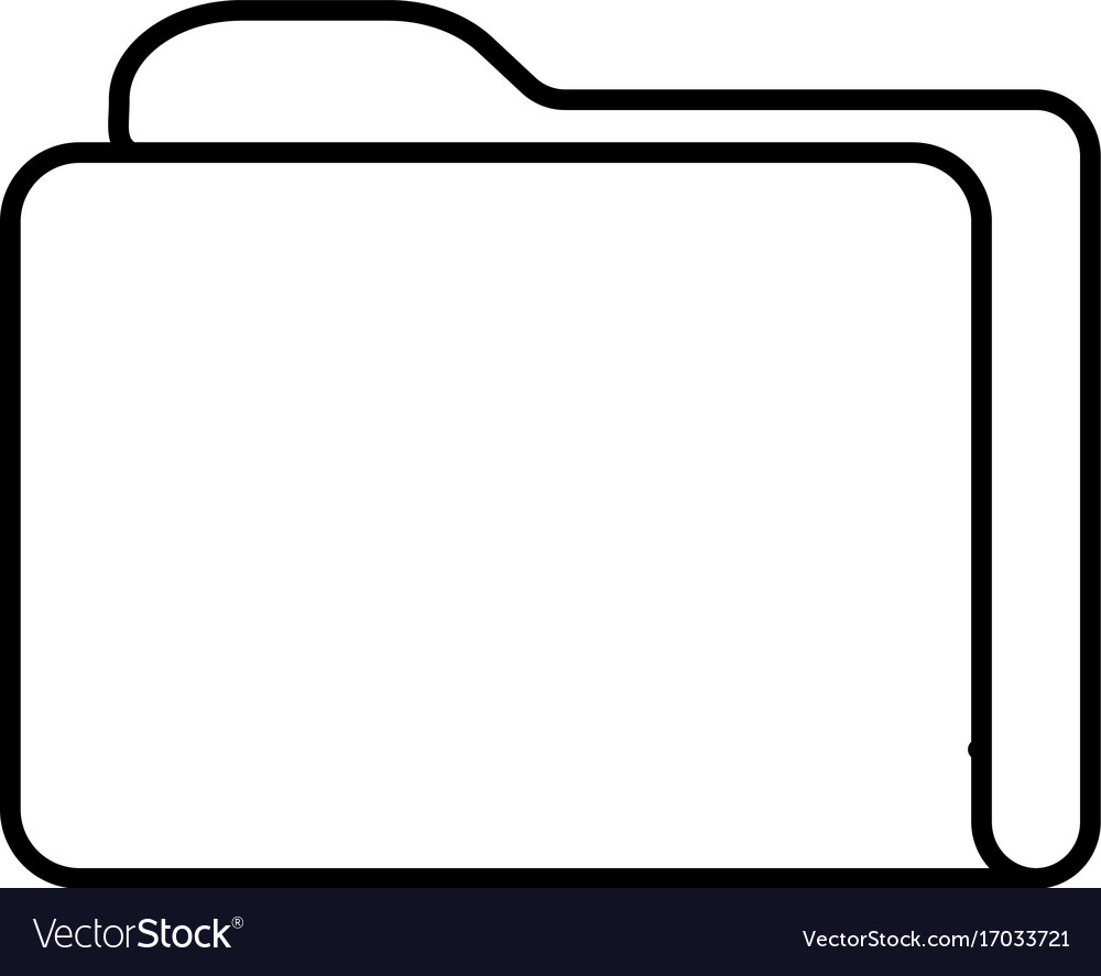 Document folder icon Royalty Free Vector Image