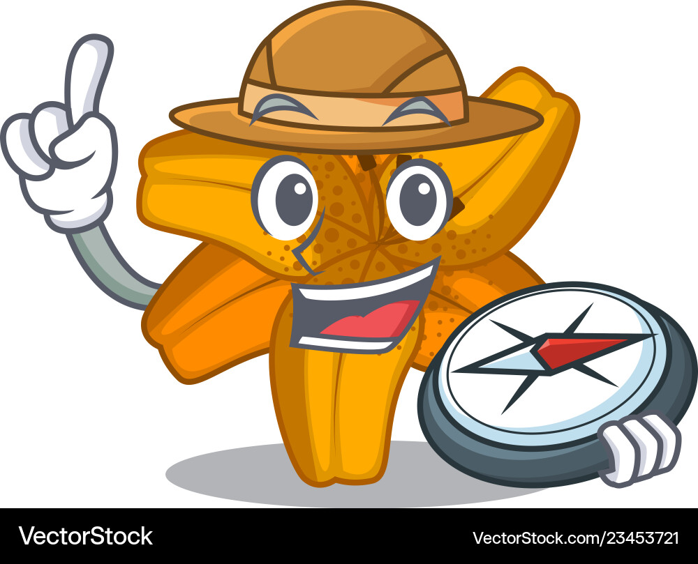 Explorer lily tiger flower in cartoon tree Vector Image