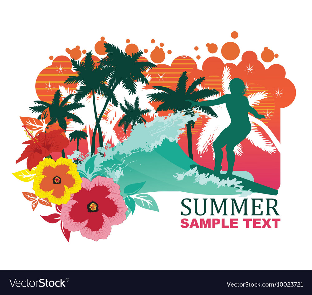 Summer Royalty Free Vector Image - VectorStock