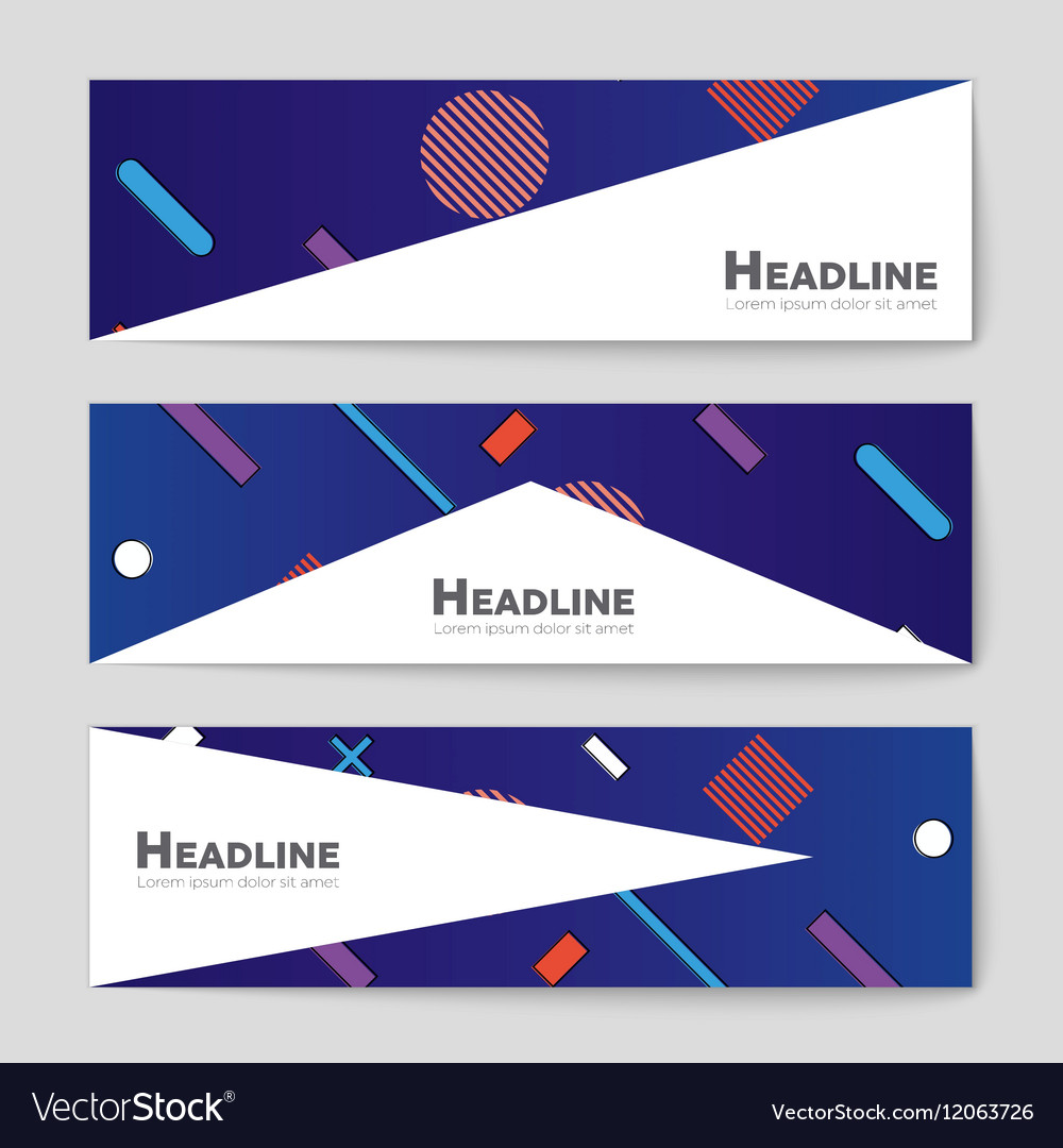 Abstract layout background for web Royalty Free Vector Image