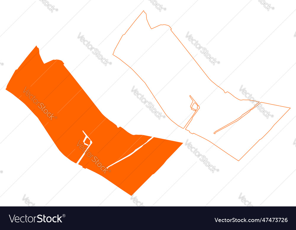 Maassluis Municipality Kingdom Of The Netherlands Vector Image