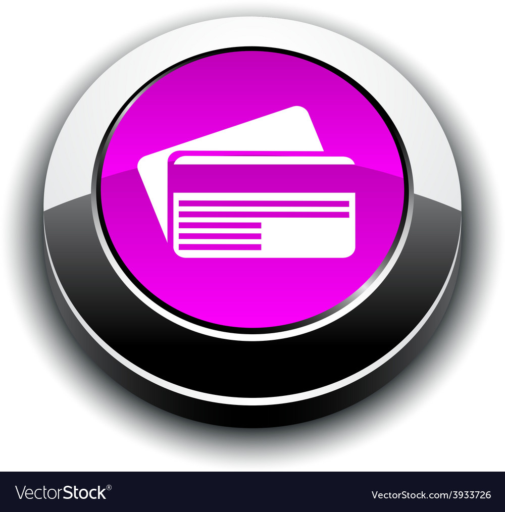 Refresh 3d round button Royalty Free Vector Image