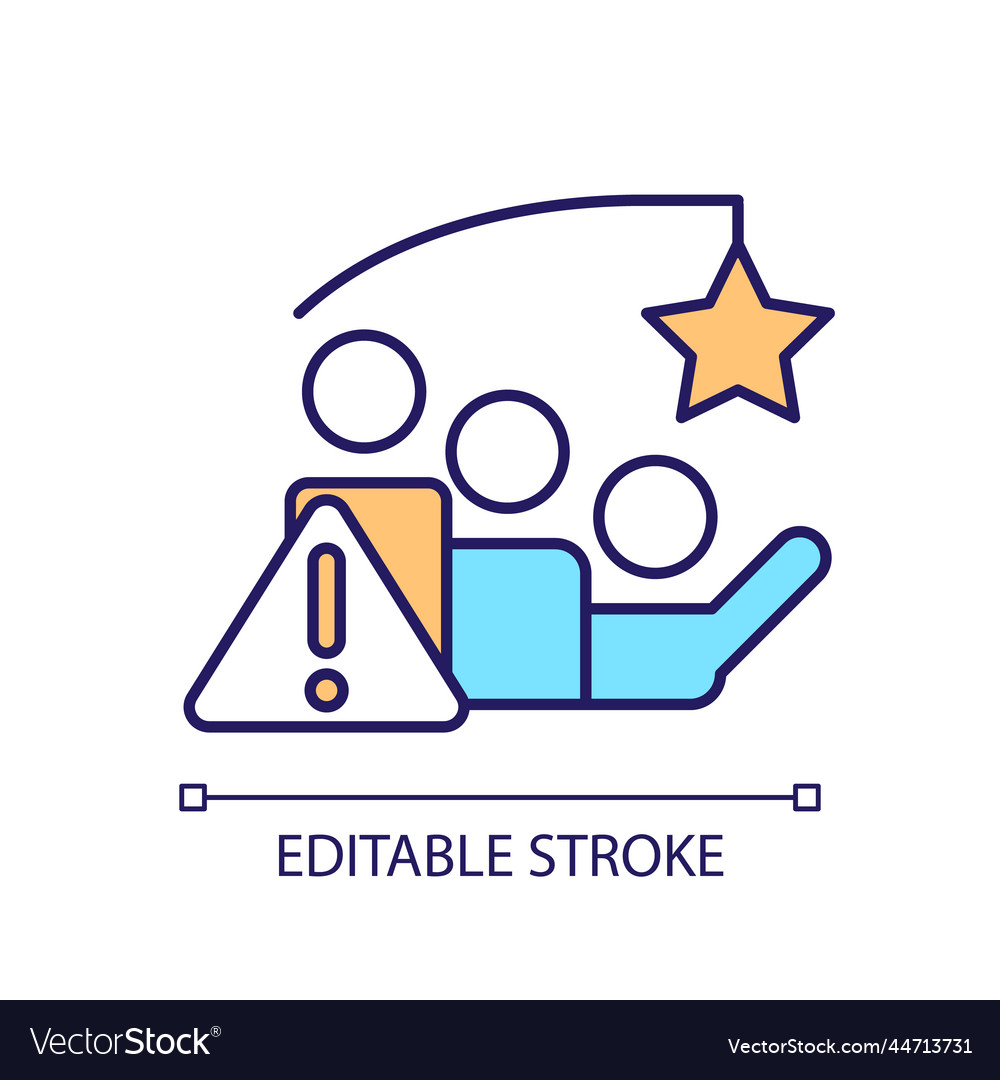 Mentoring problem rgb color icon Royalty Free Vector Image Mentoring problem rgb color icon Royalty Free Vector Image