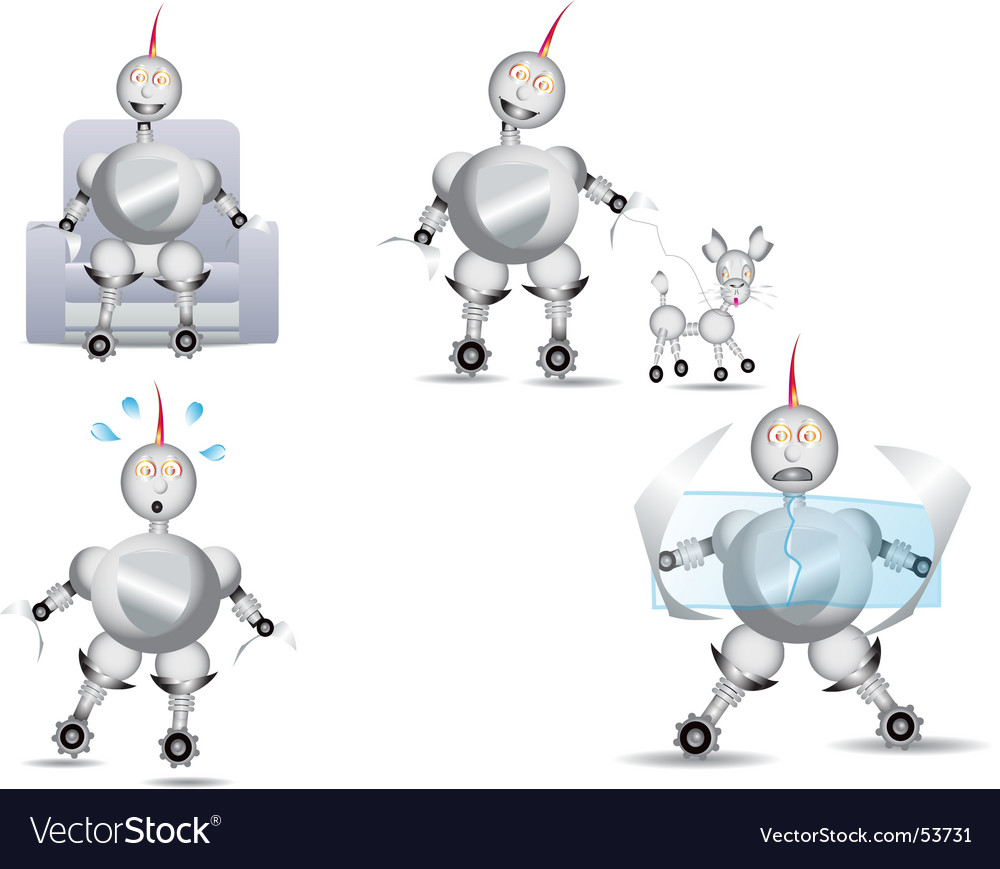 Robot Royalty Free Vector Image - VectorStock