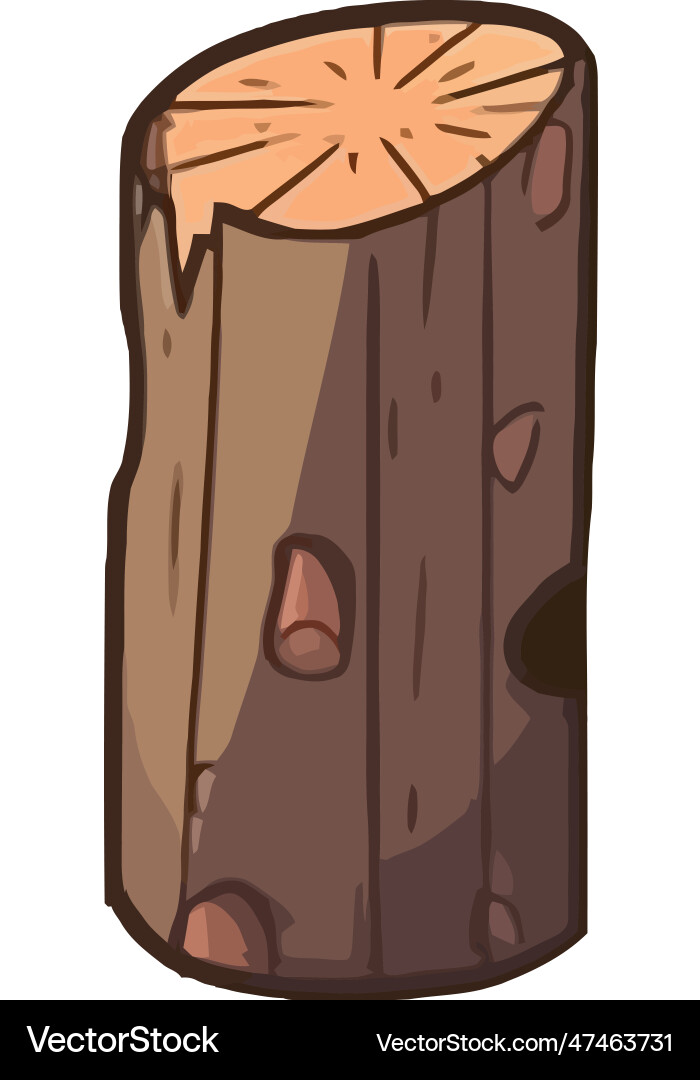 Timber industry symbol stack of firewood Vector Image