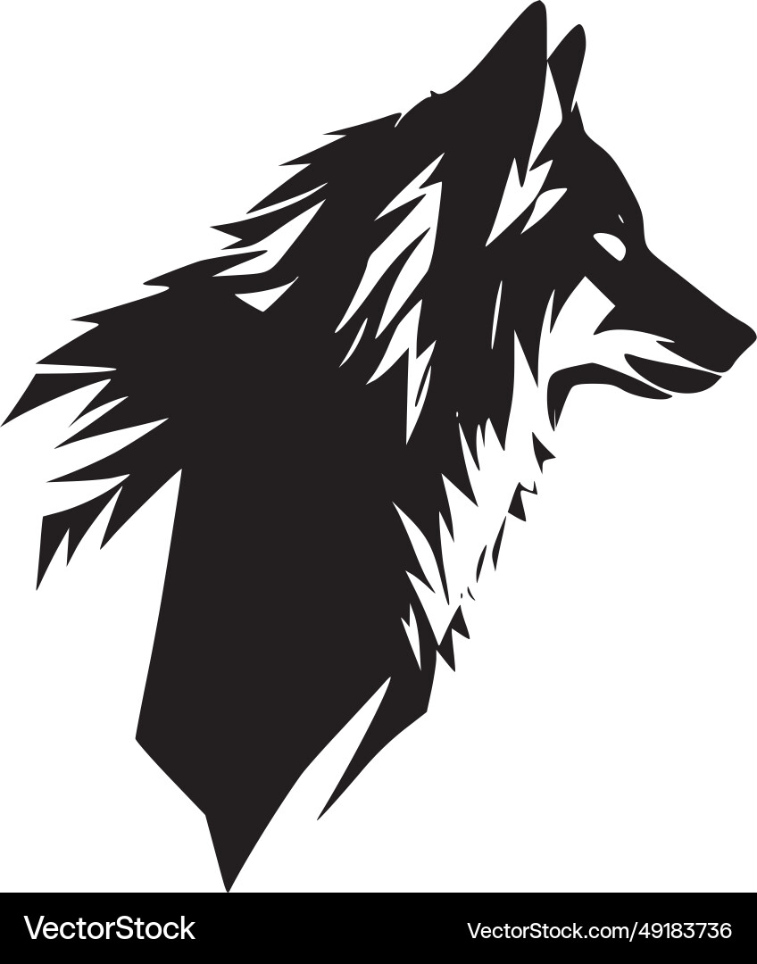 Wolf - high quality logo ideal for t-shirt Vector Image