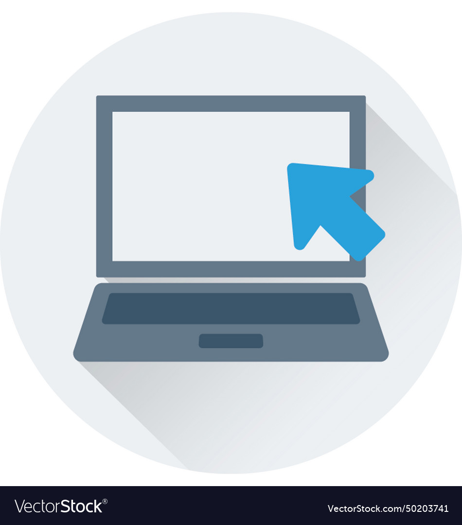 Laptop icon Royalty Free Vector Image - VectorStock