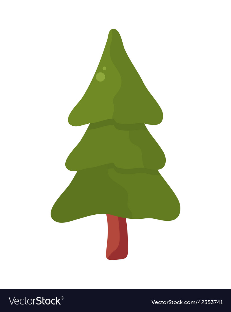 Pine tree icon Royalty Free Vector Image - VectorStock