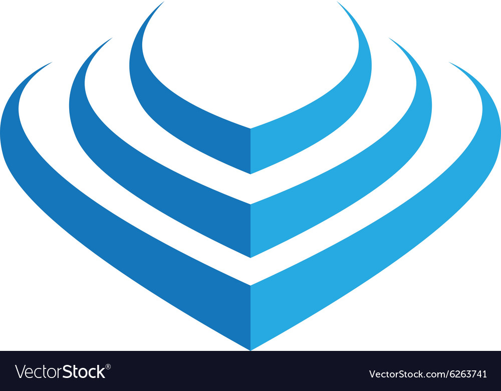 V letter Royalty Free Vector Image - VectorStock