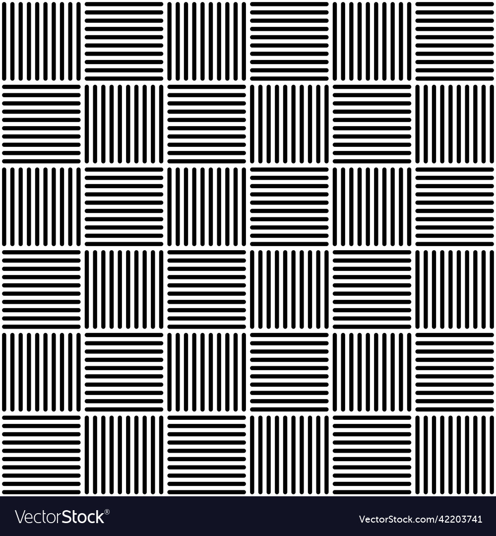 Wicker tile seamless pattern Royalty Free Vector Image