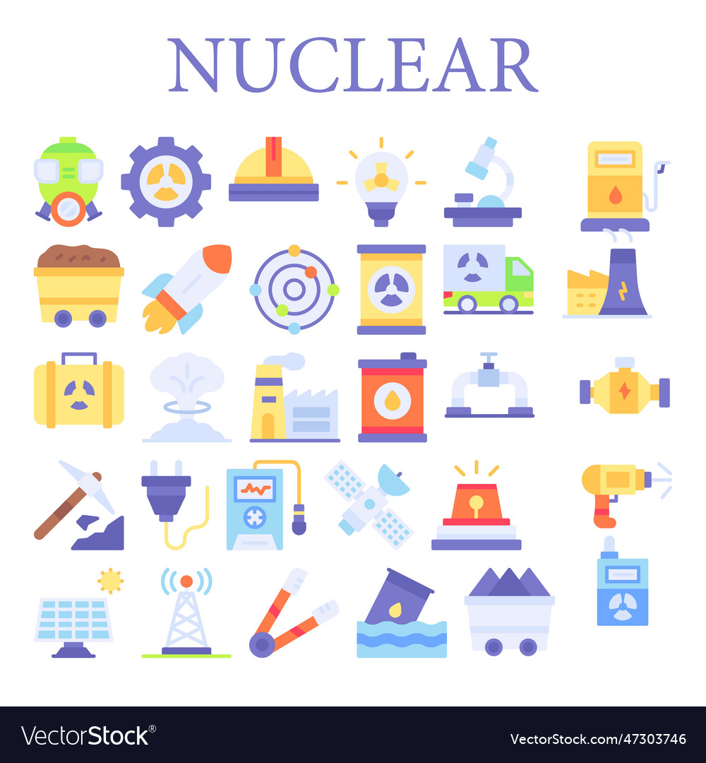 Nuclear Royalty Free Vector Image - VectorStock