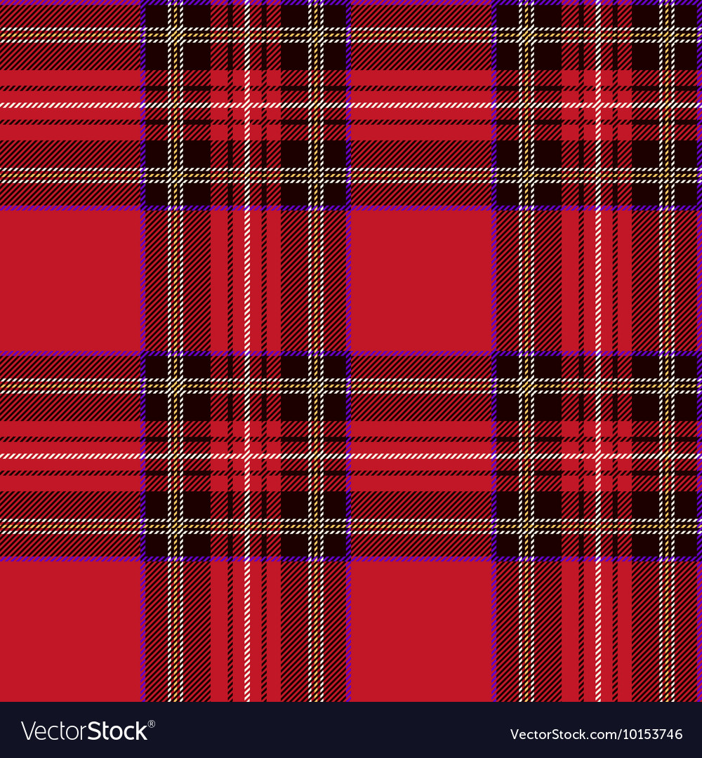 Seamless tartan pattern Royalty Free Vector Image