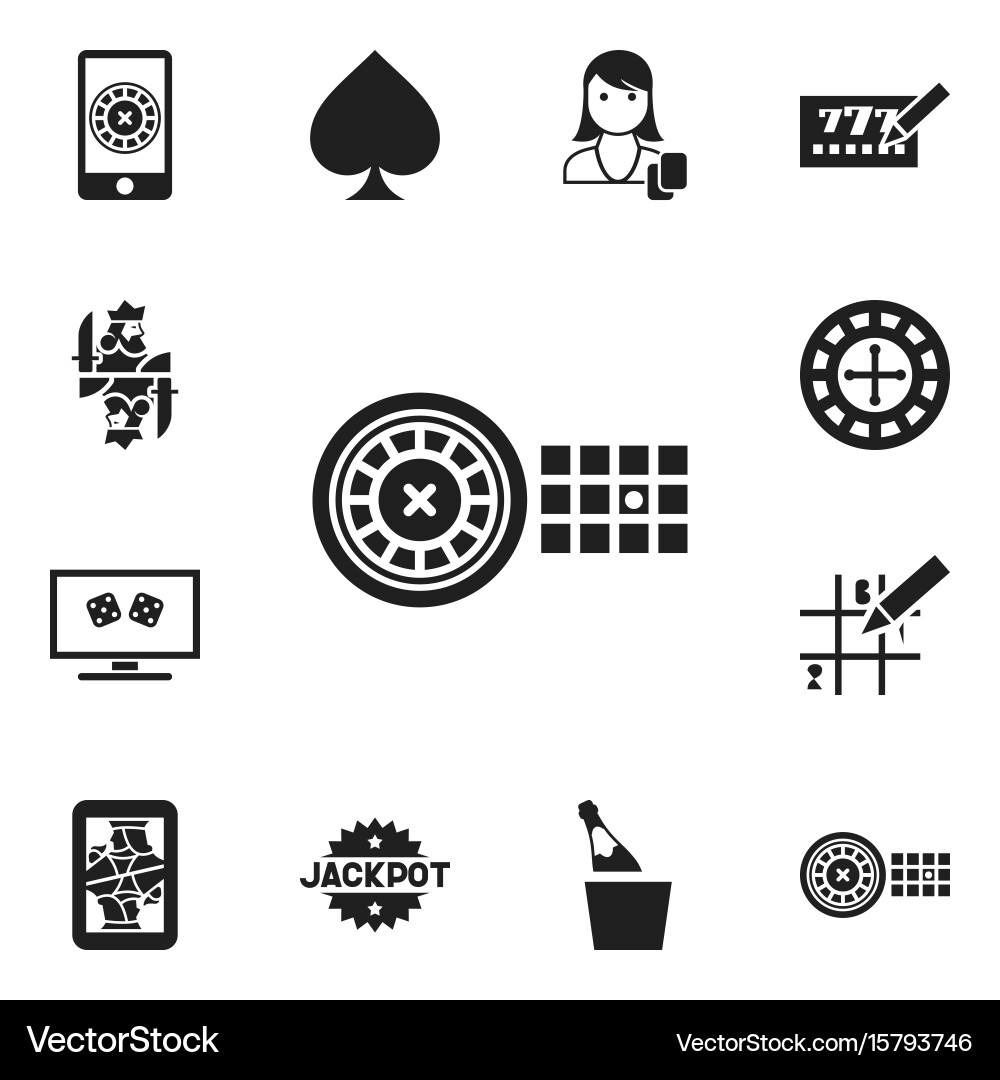 Set of 12 editable excitement icons includes Vector Image
