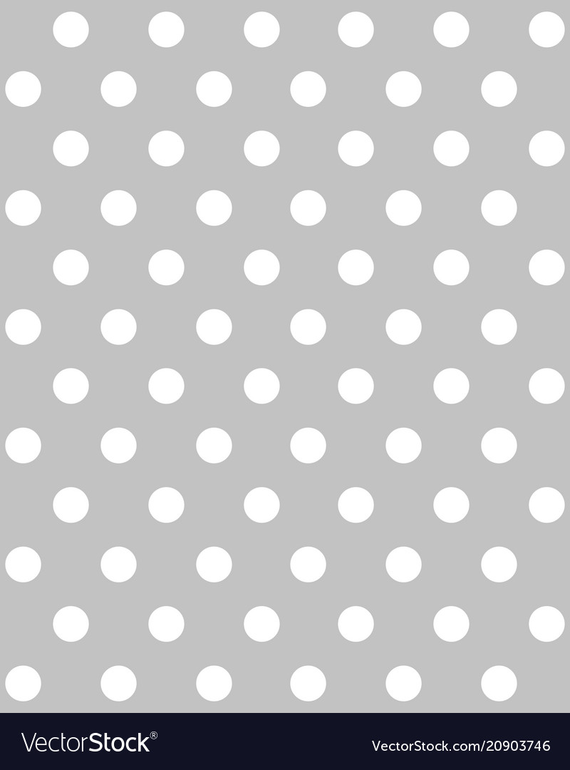 White circles seamless pattern Royalty Free Vector Image