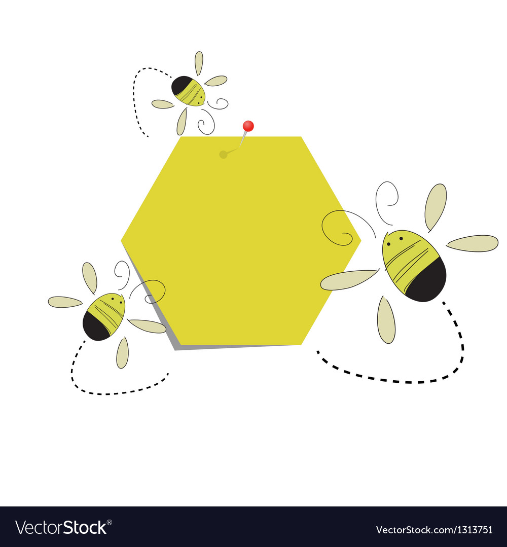 Bee Royalty Free Vector Image - VectorStock