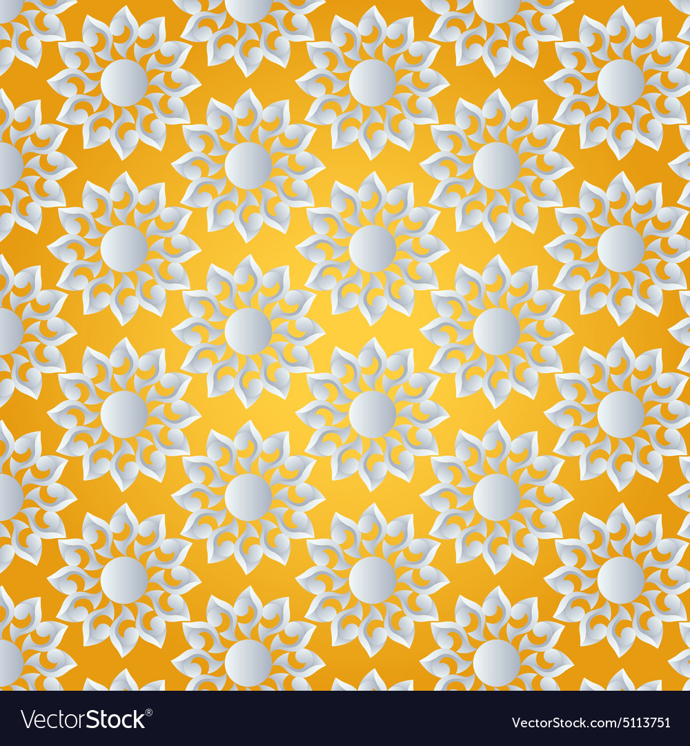Sun abstract pattern Royalty Free Vector Image