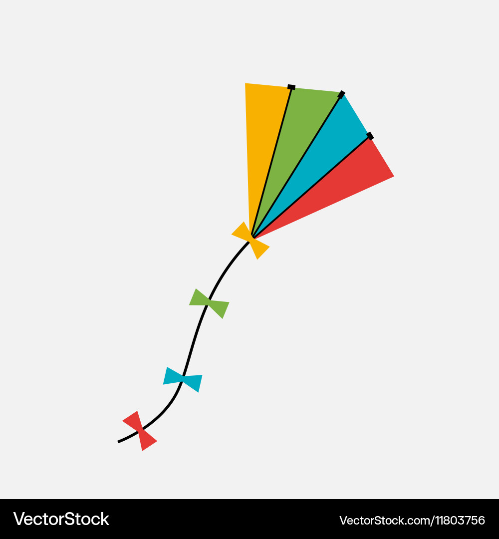 Kite icon Royalty Free Vector Image - VectorStock