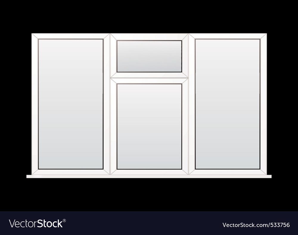 Modern window Royalty Free Vector Image - VectorStock