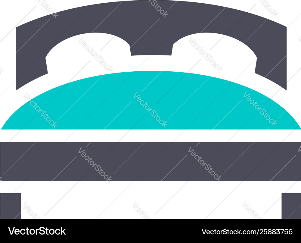 New gray turquoise icon on a white background Vector Image