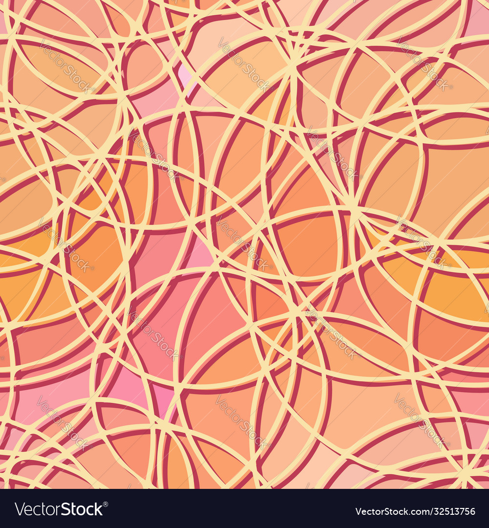 Seamless abstract pattern circular elements Vector Image