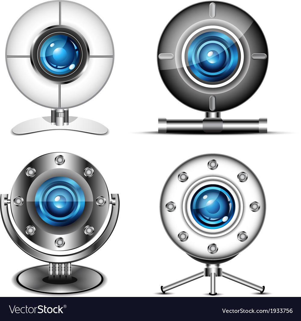 Web camera Royalty Free Vector Image - VectorStock