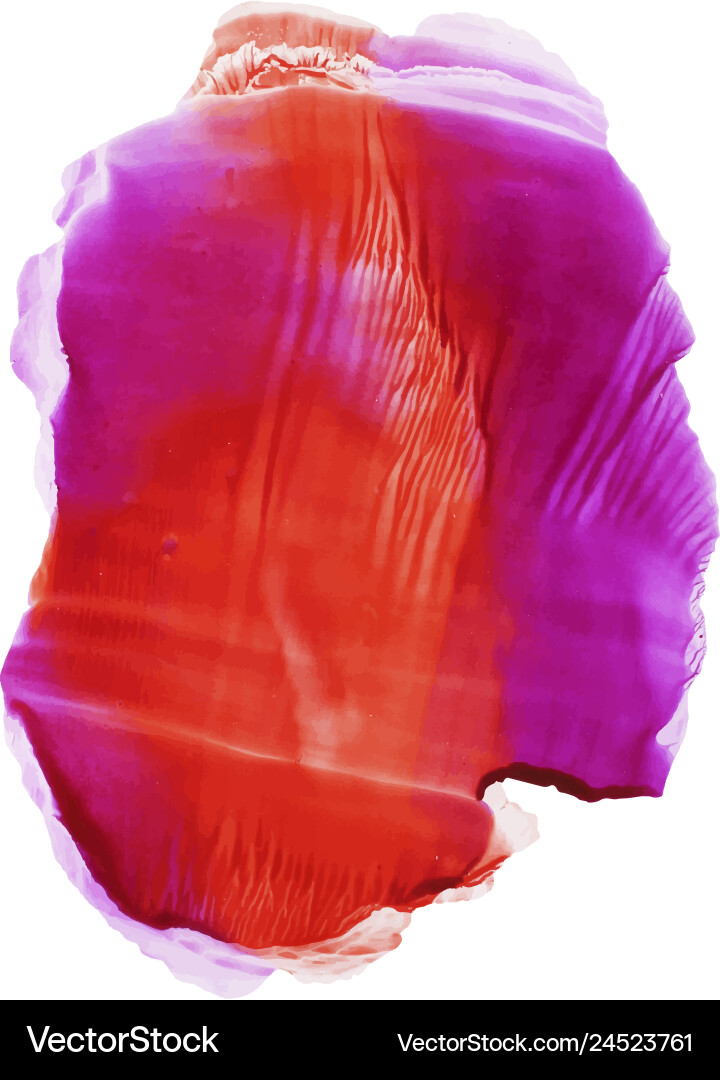 Abstract red and pink watercolor background Vector Image