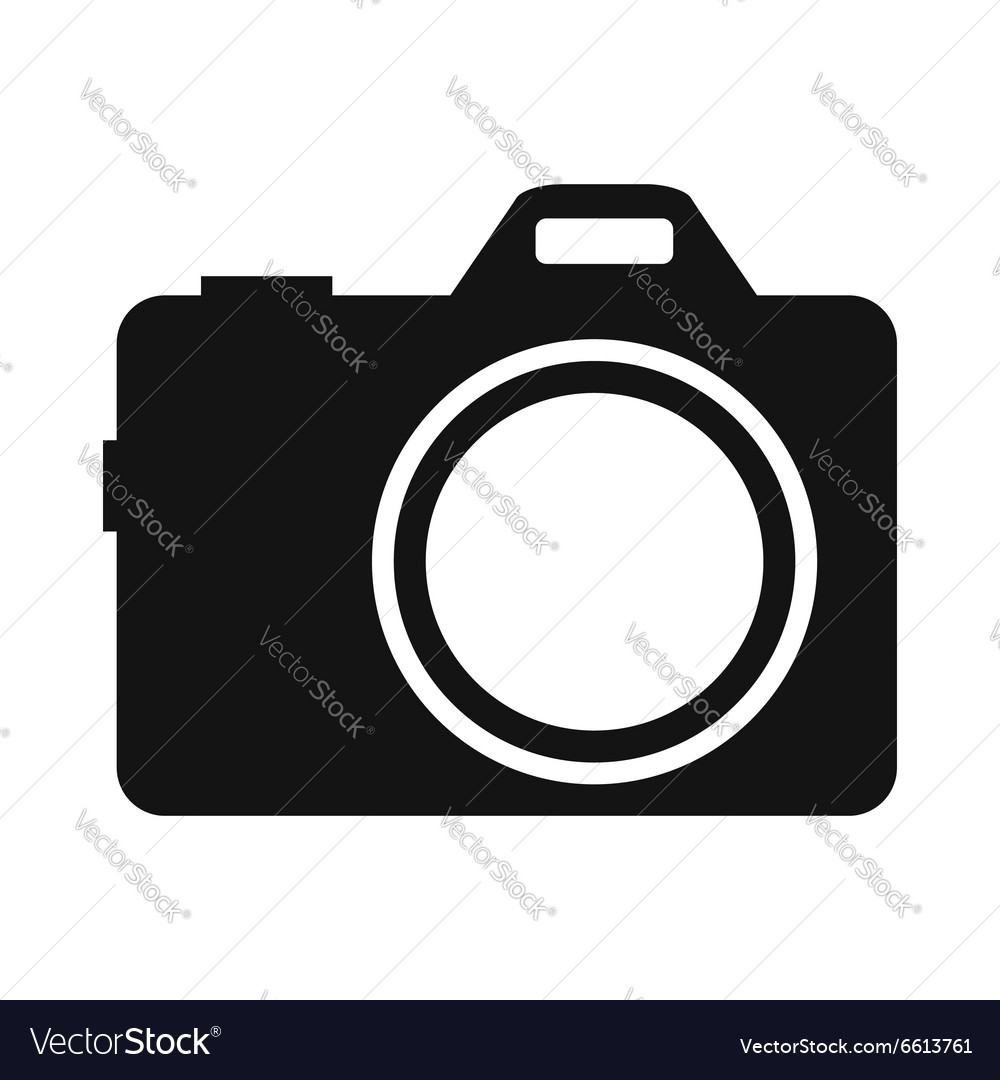 Camera simple icon Royalty Free Vector Image - VectorStock