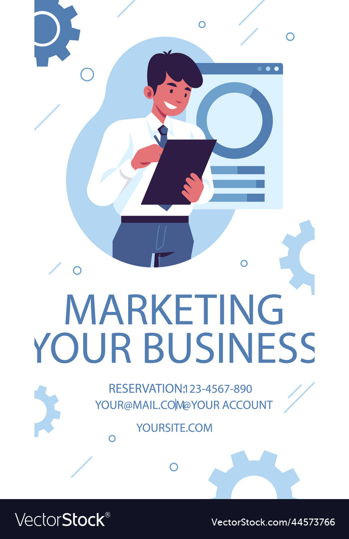 Flat design business workshop post stories Vector Image