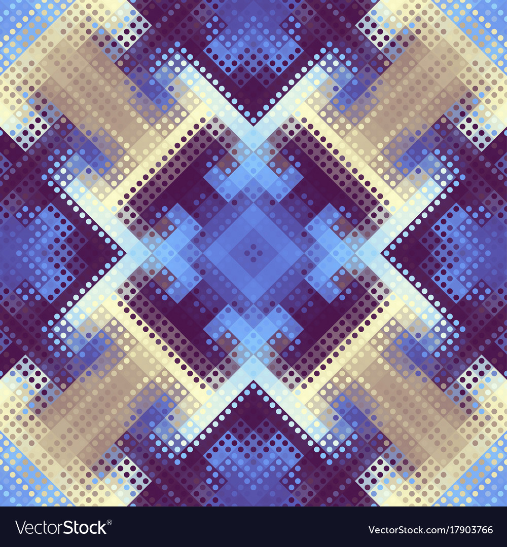 Geometric abstract pattern Royalty Free Vector Image