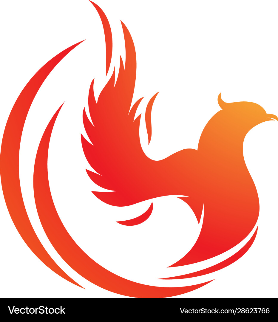 Phoenix icon Royalty Free Vector Image - VectorStock