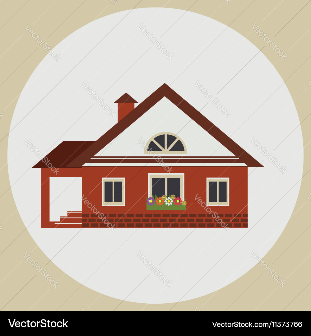 Vacation home Royalty Free Vector Image - VectorStock