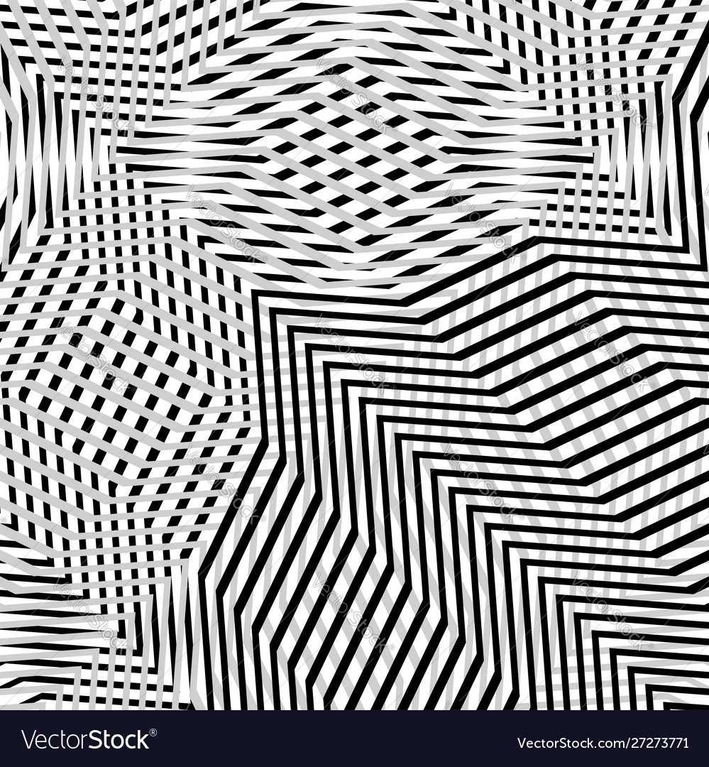 Interlace interlocking lines curve flex Royalty Free Vector