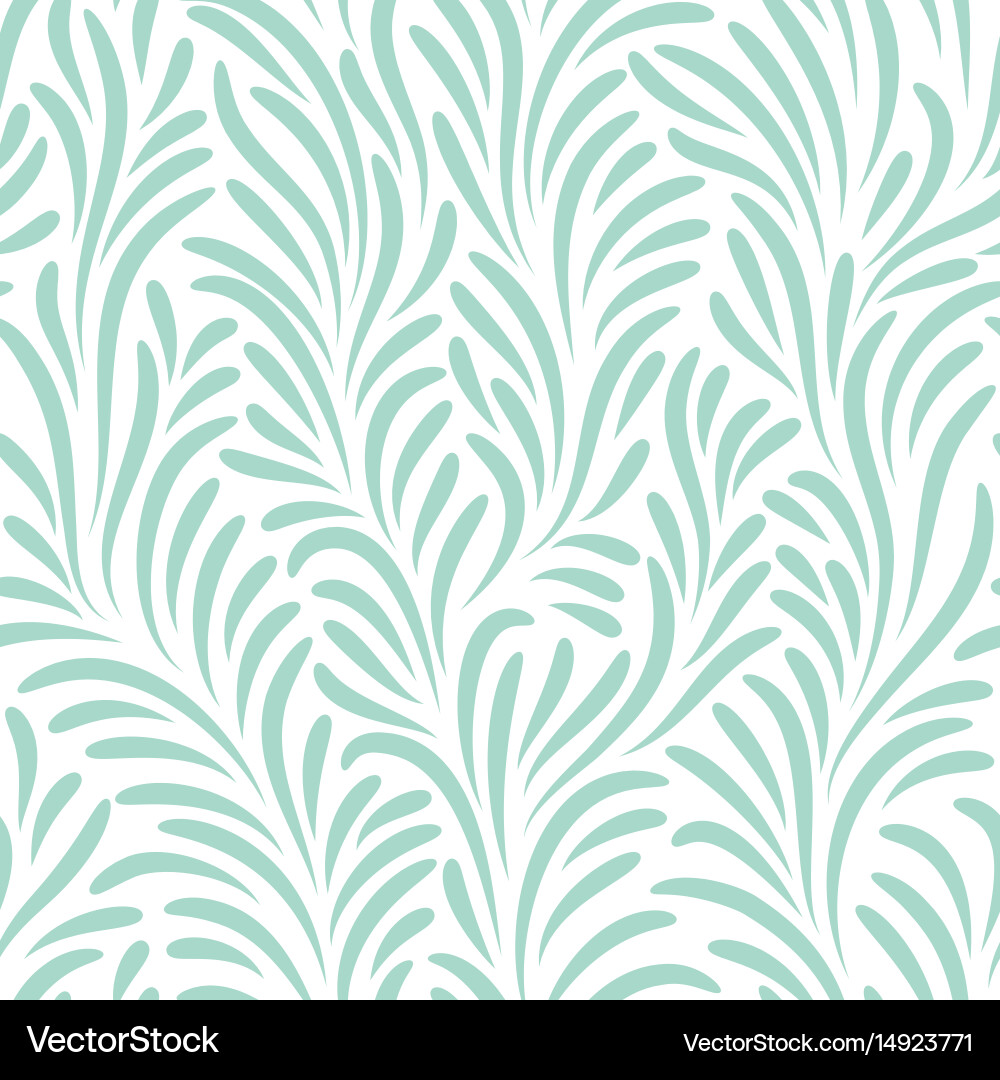 Seamless pattern with leafs Royalty Free Vector Image