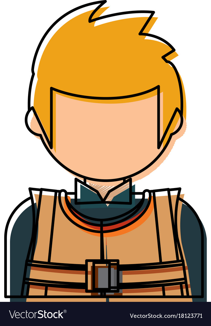 Working man Royalty Free Vector Image - VectorStock