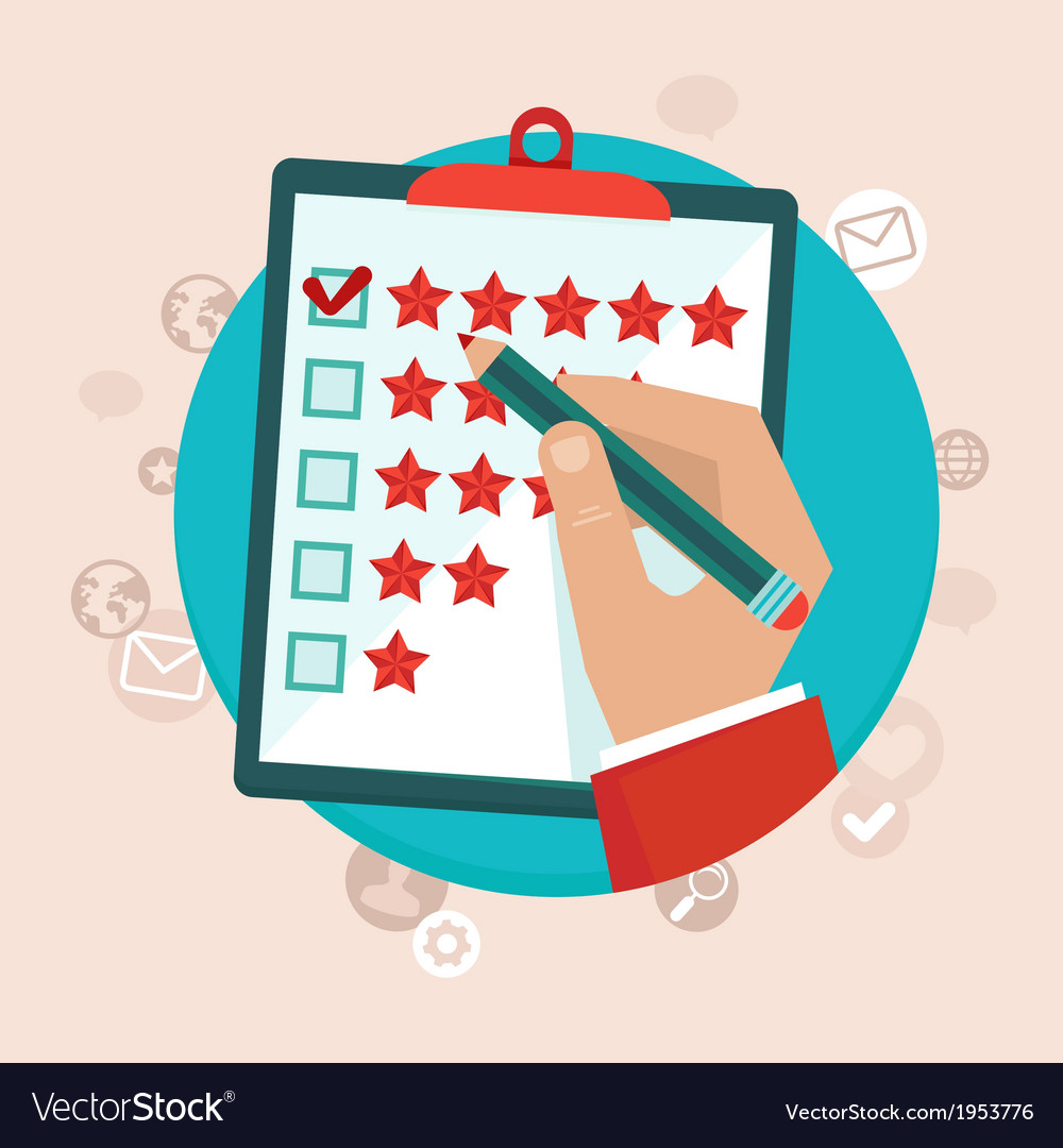 Feedback survey Royalty Free Vector Image - VectorStock