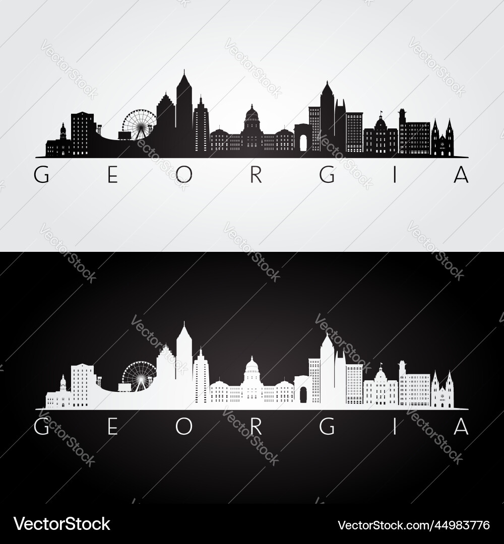 Georgia State Silhouette