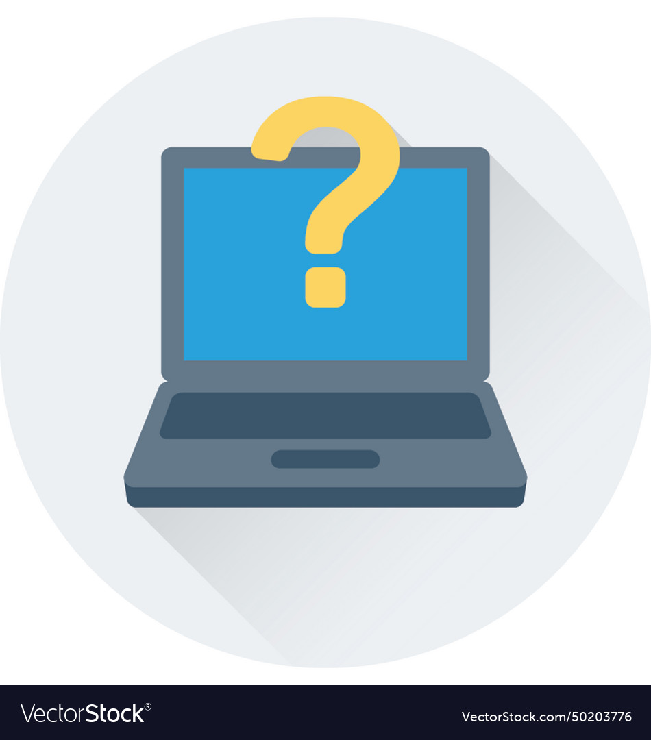 Laptop icon Royalty Free Vector Image - VectorStock