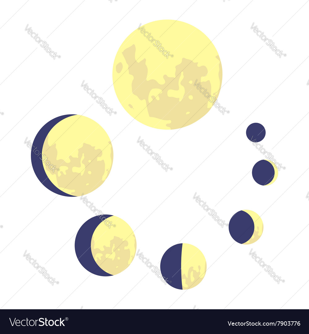 Loading process circular icon cartoon style Vector Image