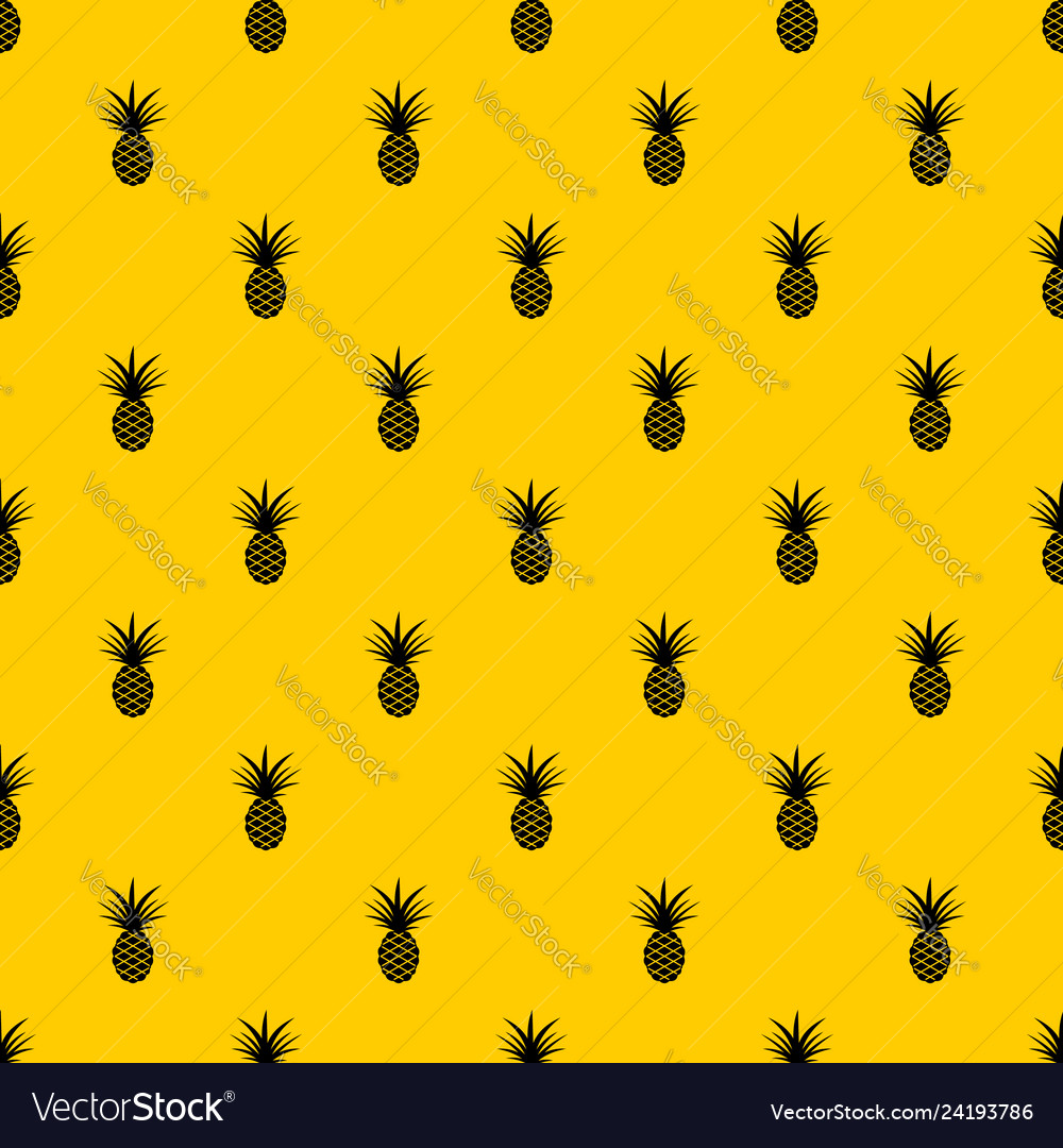 Pineapple pattern Royalty Free Vector Image - VectorStock