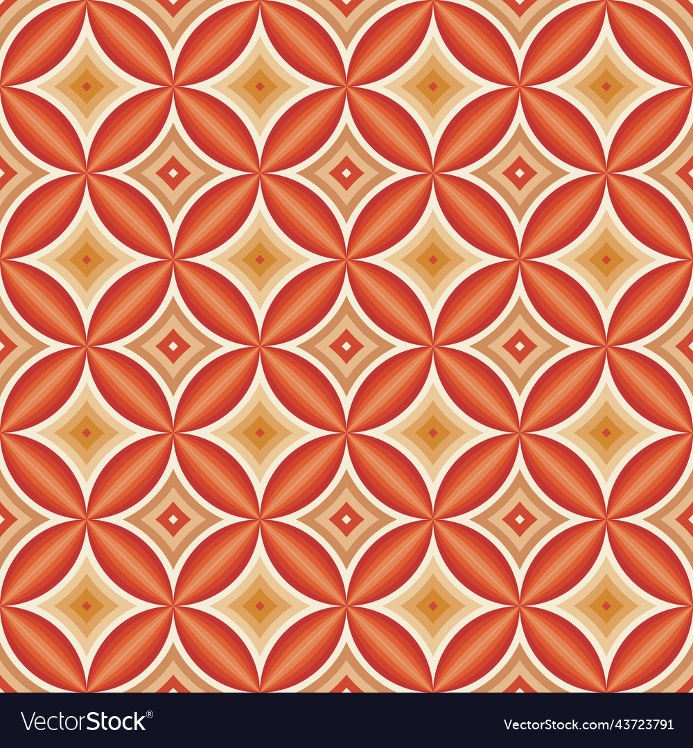 Art Deco Decorative Seamless Pattern Nouveau Vector Image 