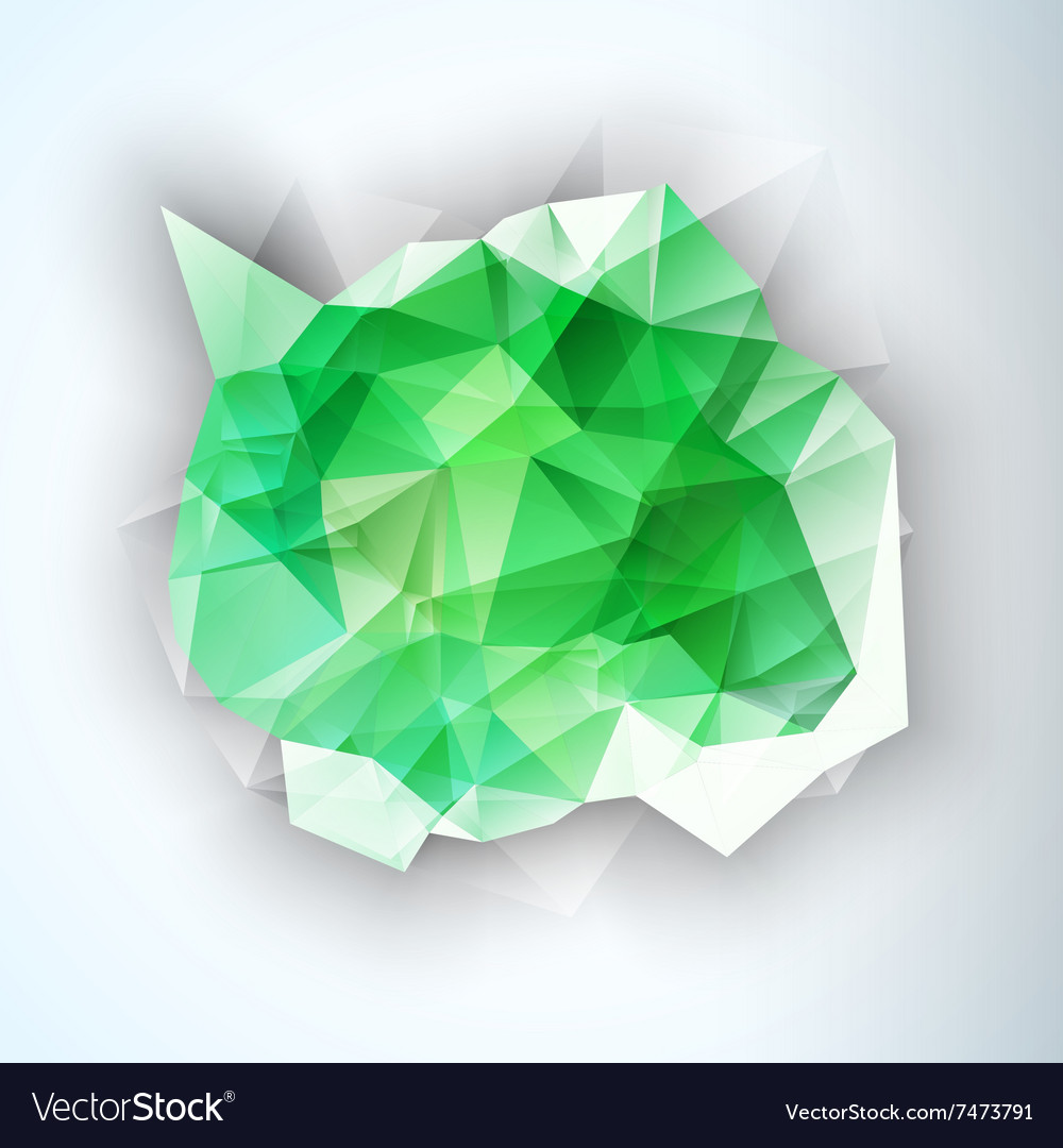 Geometric triangular abstract background Vector Image