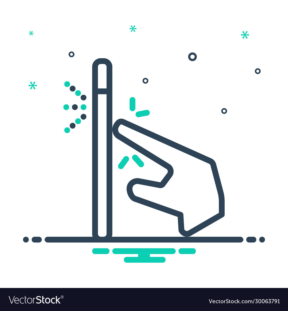 Touch lights Royalty Free Vector Image - VectorStock