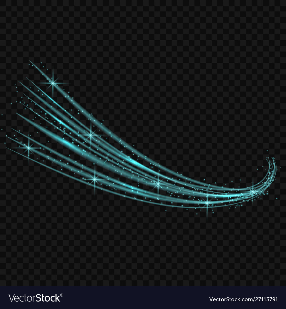 Transparent light effect Royalty Free Vector Image